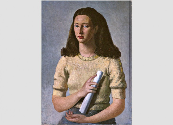 Giovanni Colacicchi 1900 – 1992 » Portrait of Francesca Sebregondi